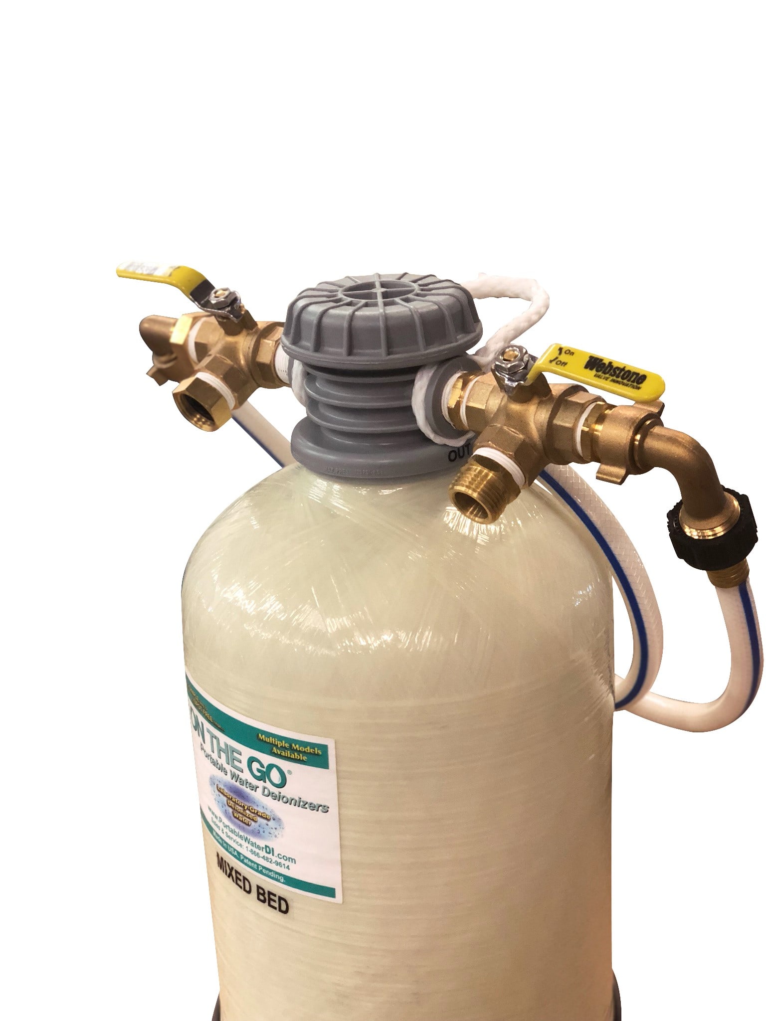 Deionizer Brass Bypass Kit - On The Go - Portable Water DI